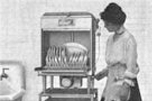 Not surprisingly, the first dishwasher was invented by a woman
